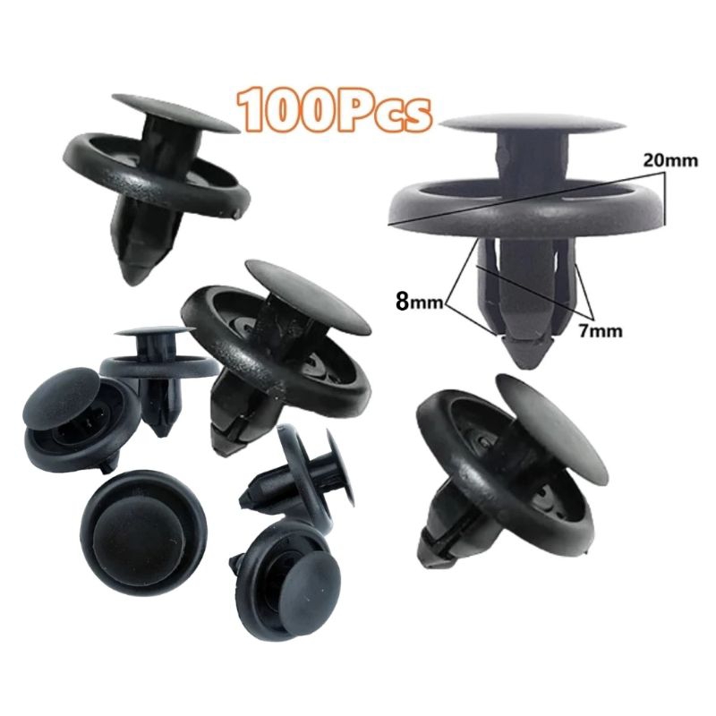 100PCS TOYOTA VIOS/ATIS/GAMRY/HILUX FENDER/UNDERSHEID CLIP/ BUMPER CLIP ...