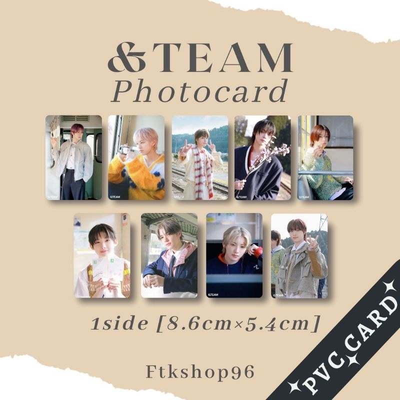 [READYSTOCK] Kpop &Team Samidare Hd Photocard (PVC CARD) photo pc first ...