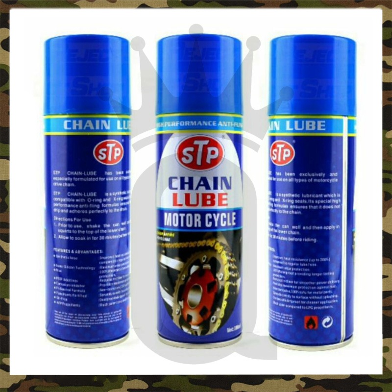 300ML STP CHAIN LUBE STP SPRAY MINYAK RANTAI STP | Shopee Malaysia