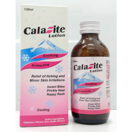 CALAZITE Calamine & Zinc Oxide Lotion 120ml | Shopee Malaysia