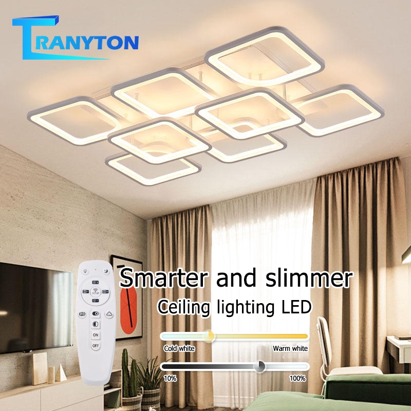 IN STOCK】3Color LED Ceiling Light Modern Fashion Ceiling Lamp With ...