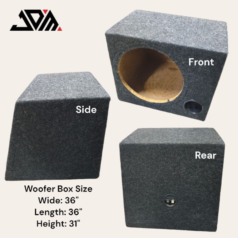 Car Audio Speaker Woofer Box Woofer Kotak 🔥 READY STOCK 🔥 | Shopee Malaysia