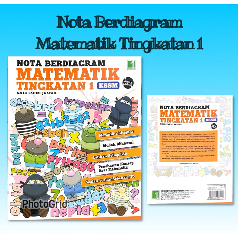 Nota Berdiagram • Matematik Tingkatan 1 KSSM | Shopee Malaysia