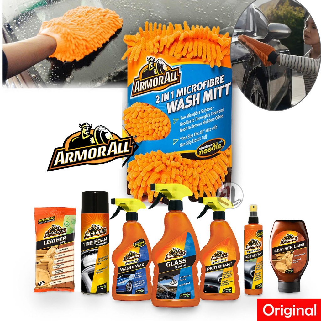 Official Armor All Speed Shine Wash & Wax/Wheel & Tire Cleaner/Shield ...