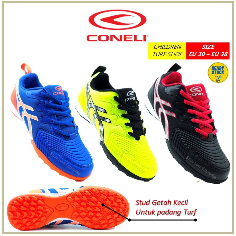 💚READY STOCK💚 KASUT HOKI BUDAK CHILDREN HOCKEY TURF SHOE CONELI / EUTAG ...
