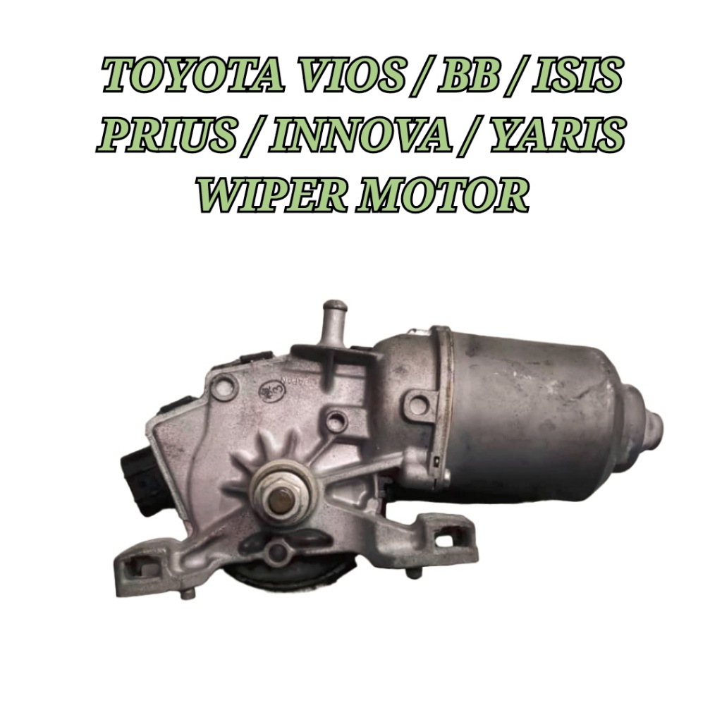 Wiper Motor / Wiper Motor Dpean Toyota BB Prius Isis Innova Vios Yaris ...