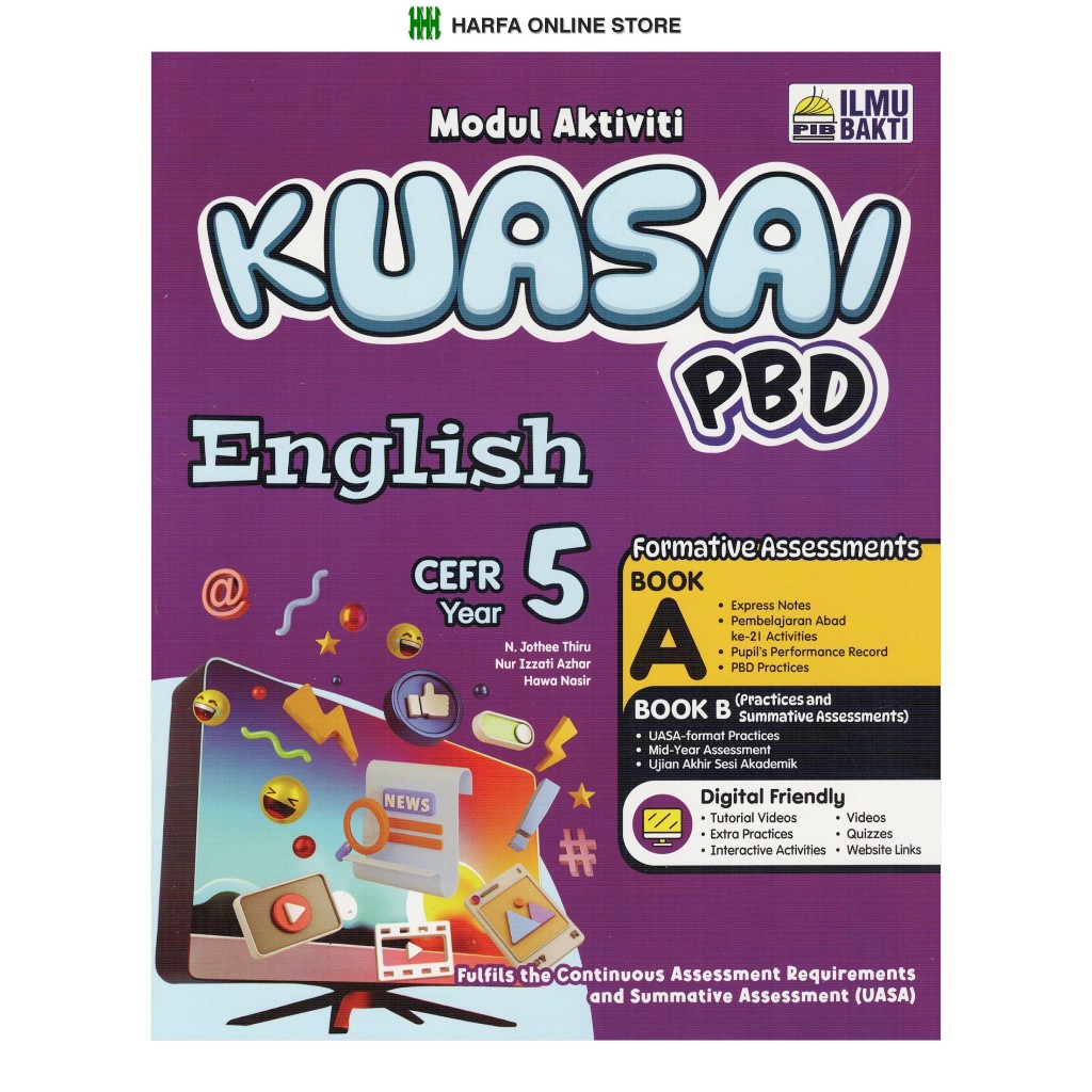 BUKU LATIHAN : MODUL AKTIVITI KUASAI PBD ENGLISH BOOK A & BOOK B YEAR 5 ...