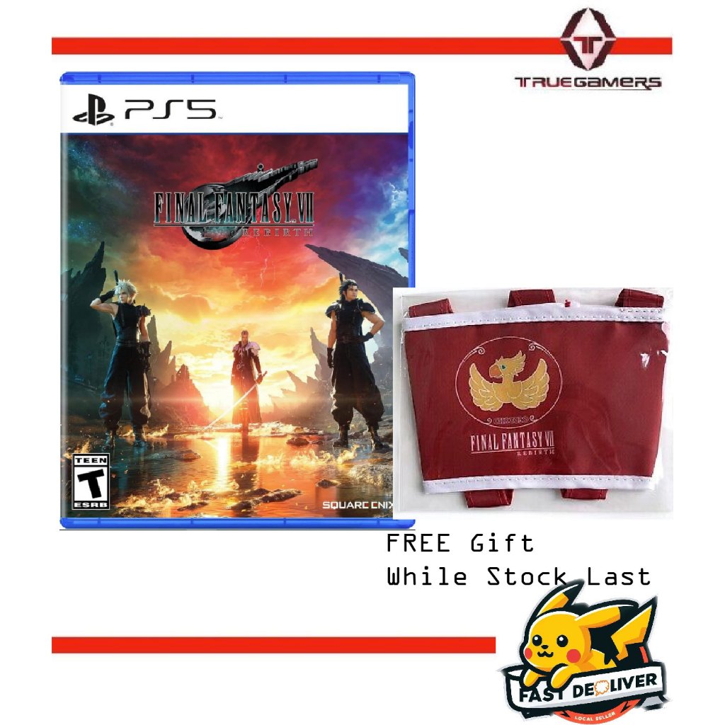 PS5 Final Fantasy VII Rebirth - R2 | R3 English + Free Gift While Stock ...