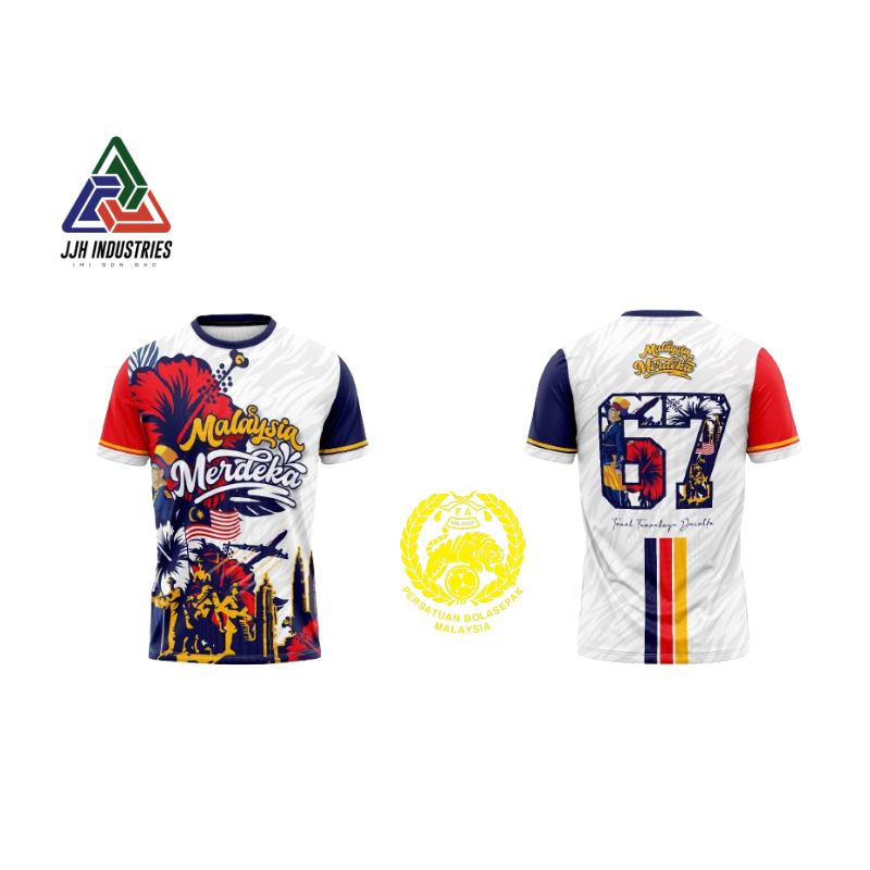 MERDEKA !! Baju Merdeka Corak New Stock Yang Ke 67 Tahun 2024 Jersey ...
