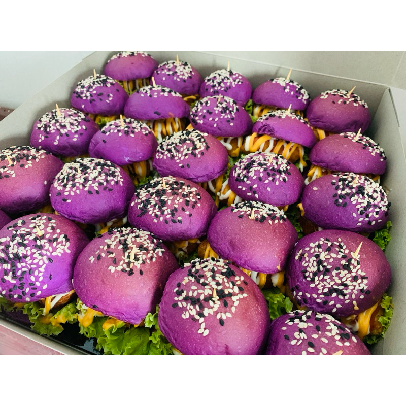 Roti Bun Mini Burger Comel (12pcs) | Shopee Malaysia