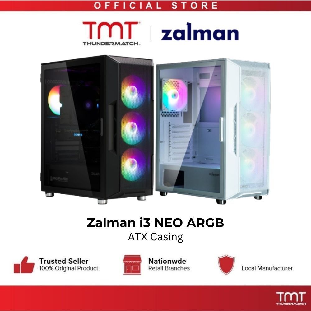 Zalman i3 NEO ARGB ATX Casing | Shopee Malaysia
