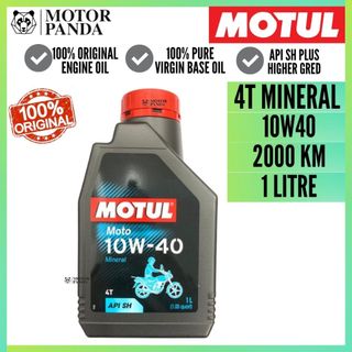 [ORIGINAL] MOTUL MOTO 10W40 15W40 10 40 MINERAL 4T ENGINE OIL ...