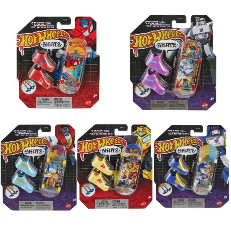 Transformers Hot Wheels Skate Optimus Prime, Megatron, Soundwave ...