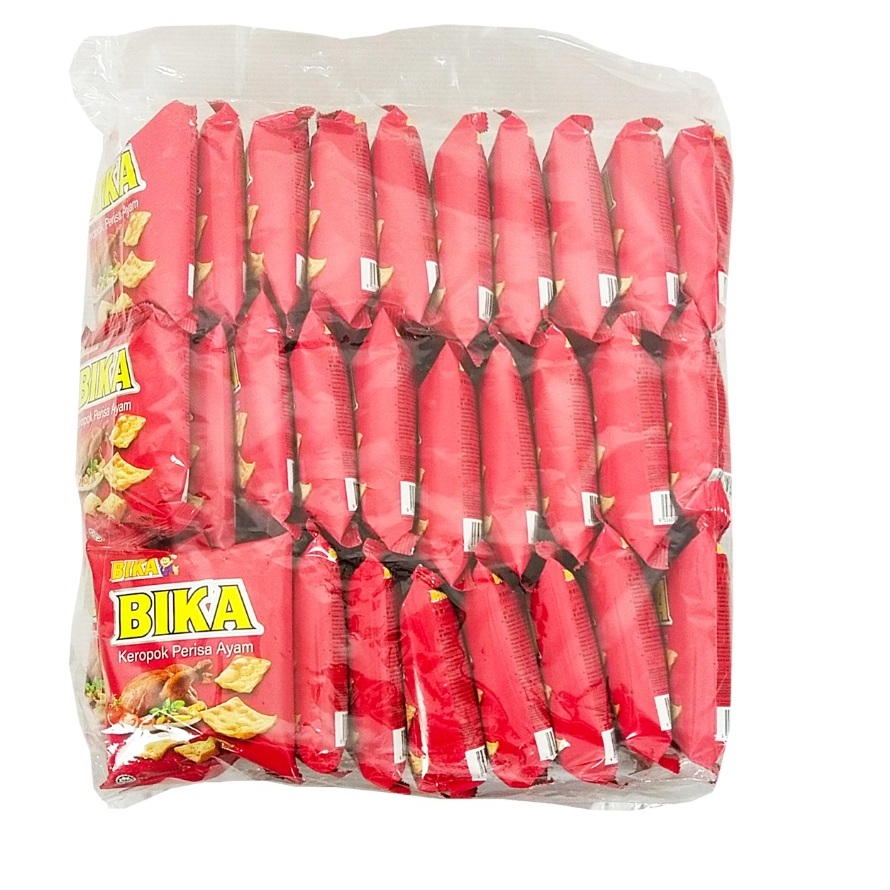 BIKA Chicken Flavoured Crackers 12g (30 packs) | Shopee Malaysia
