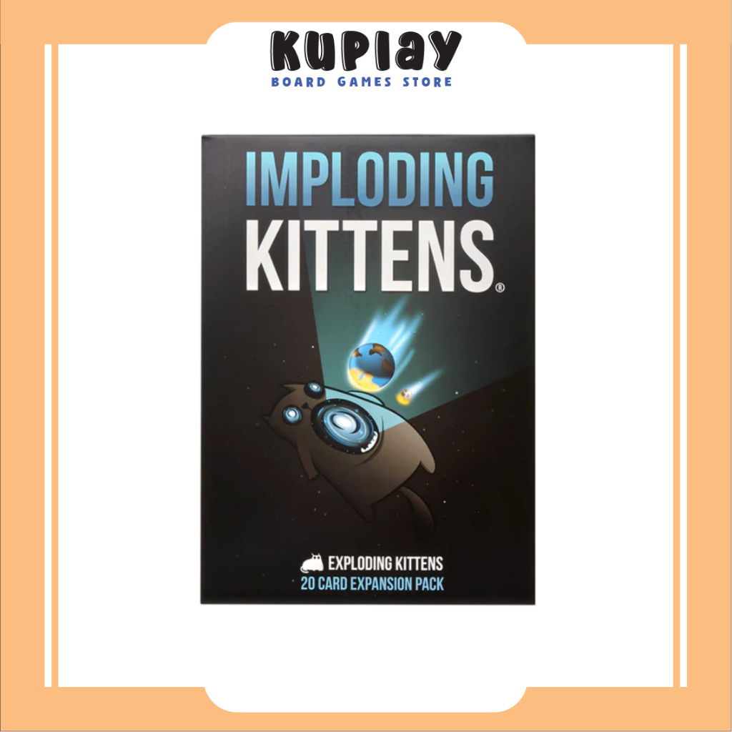 Imploding Kittens: Expansion (Original Board Game) Party Game | made by Exploding Kittens, LLC ...