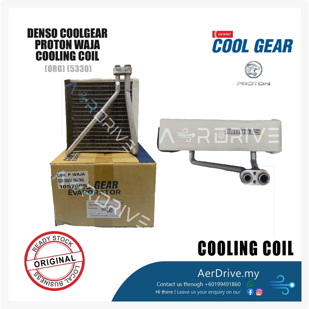 DENSO COOLGEAR ORIGINAL PROTON WAJA COOLING COIL ( 5330 ) | Shopee Malaysia
