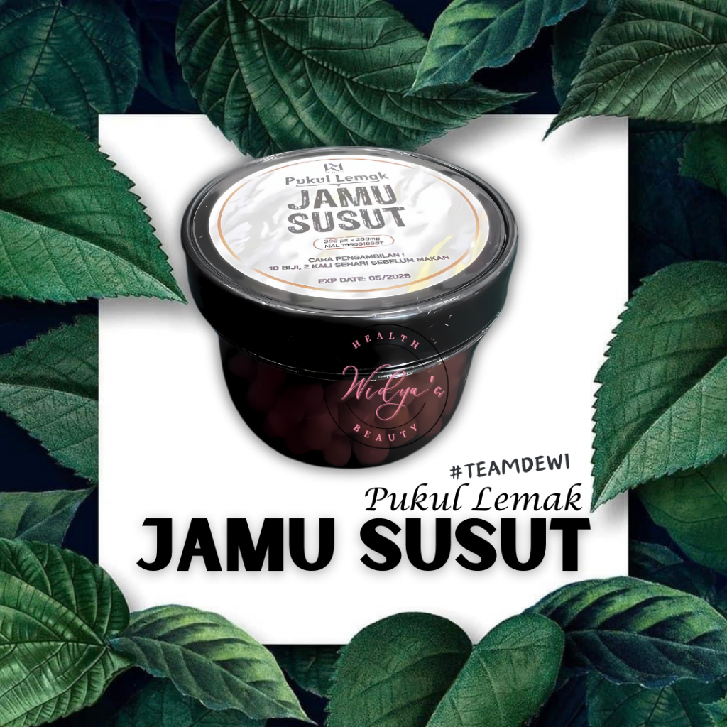 [KM Beauty] JAMU SUSUT by Kak KM kurus kempis slimming herba sembelit ...