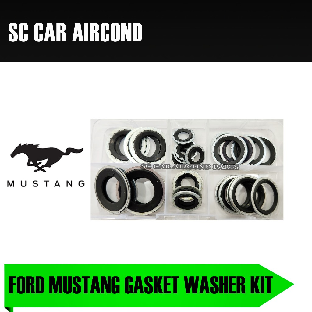FORD MUSTANG GASKET WASHER KIT (AIR CONDITIONING) (COMPRESSOR) (VALVE ...