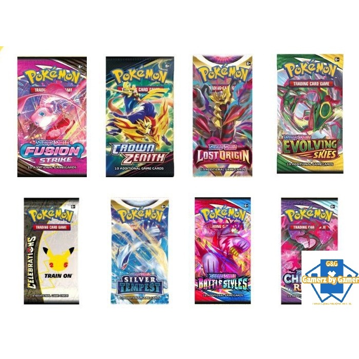 Pokemon TCG SWSH Series Booster Pack | Shopee Malaysia