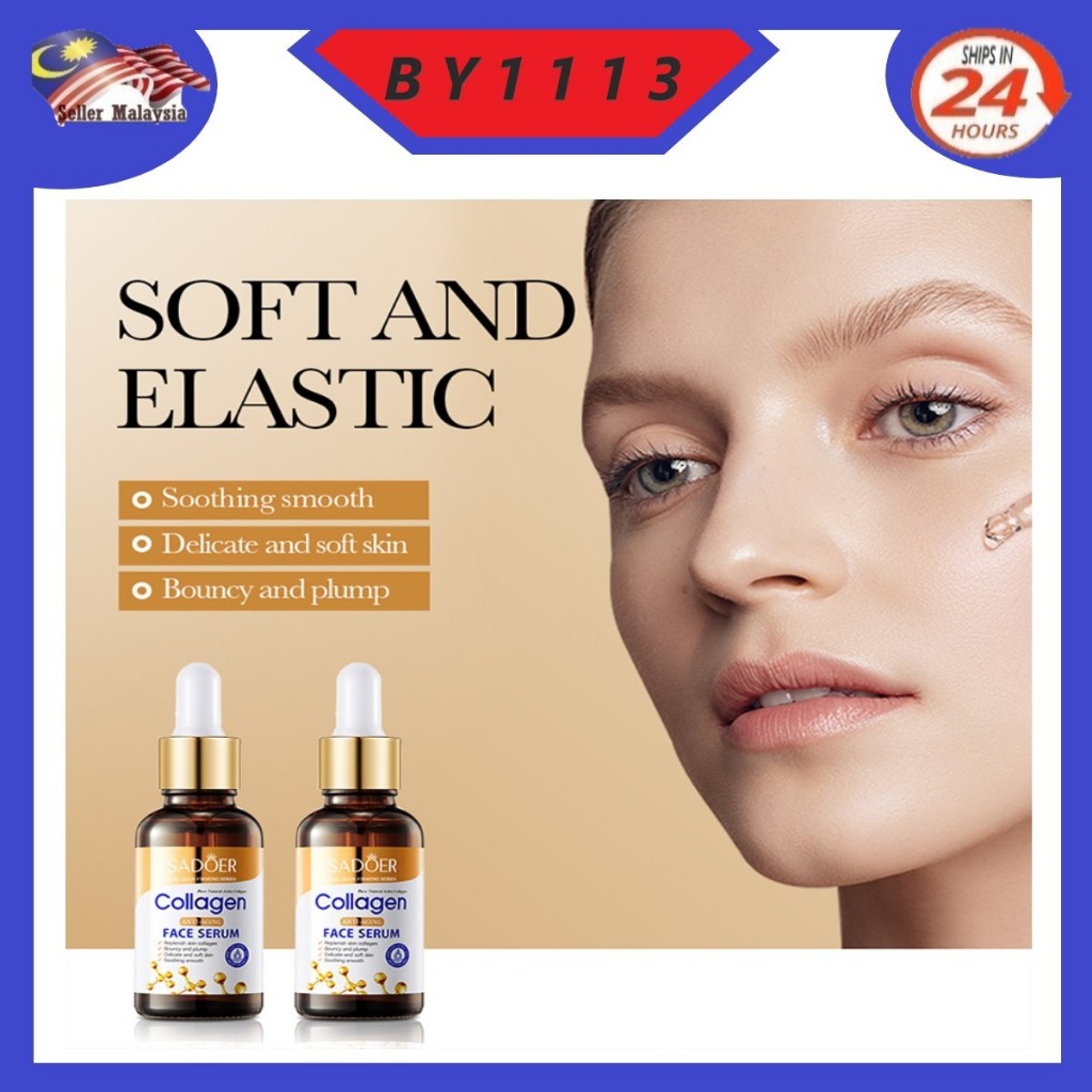 👑 BY 74 SADOER Replenish Skin Collagen Anti-Aging Face Serum 30ml ...