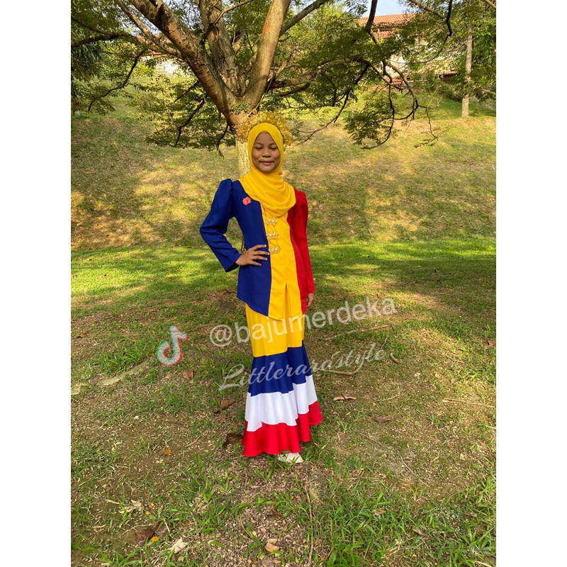 BAJU MERDEKA KANAK2 KEBAYA MERDEKA | Shopee Malaysia