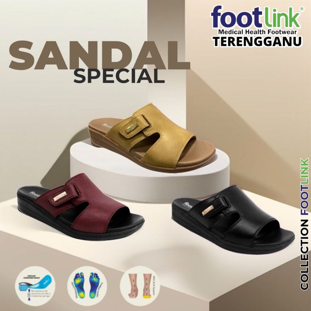 Footlink BO 3037 & BO 6137 & BO 0037 Health Shoe , Women Sandal ...