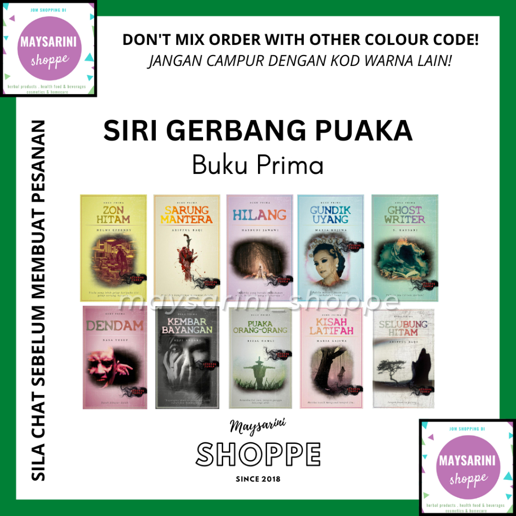 Siri Gerbang Puaka Selubung Hitam | Hilang | Zon Hitam | Kembar ...