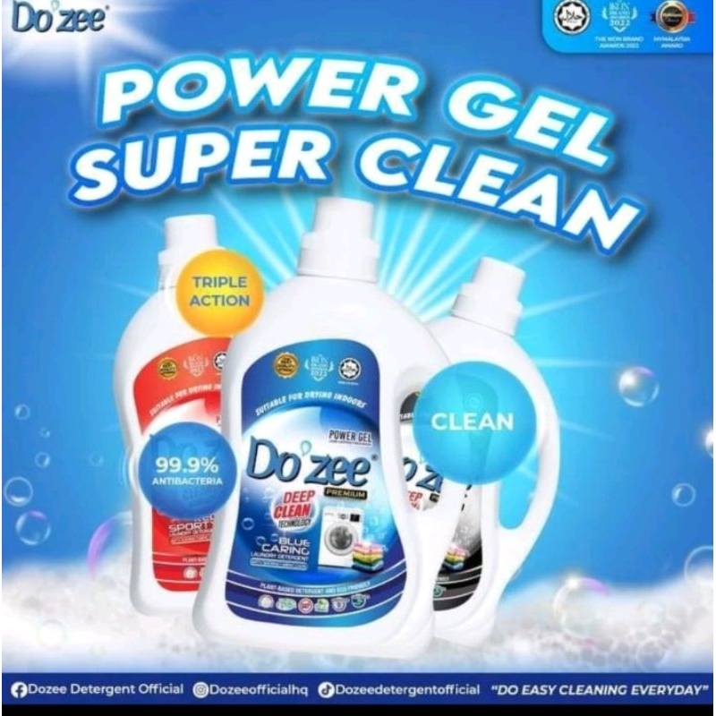 DOZEE POWER GEl SUPER CLEAN 4KG | Shopee Malaysia