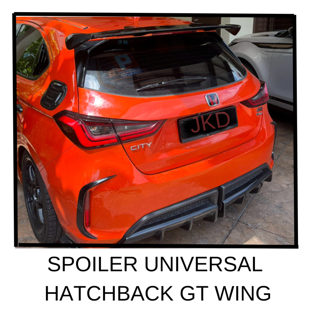 Universal Roof Spoiler Rear Wing For 99% Hatchback SUV Honda City ...