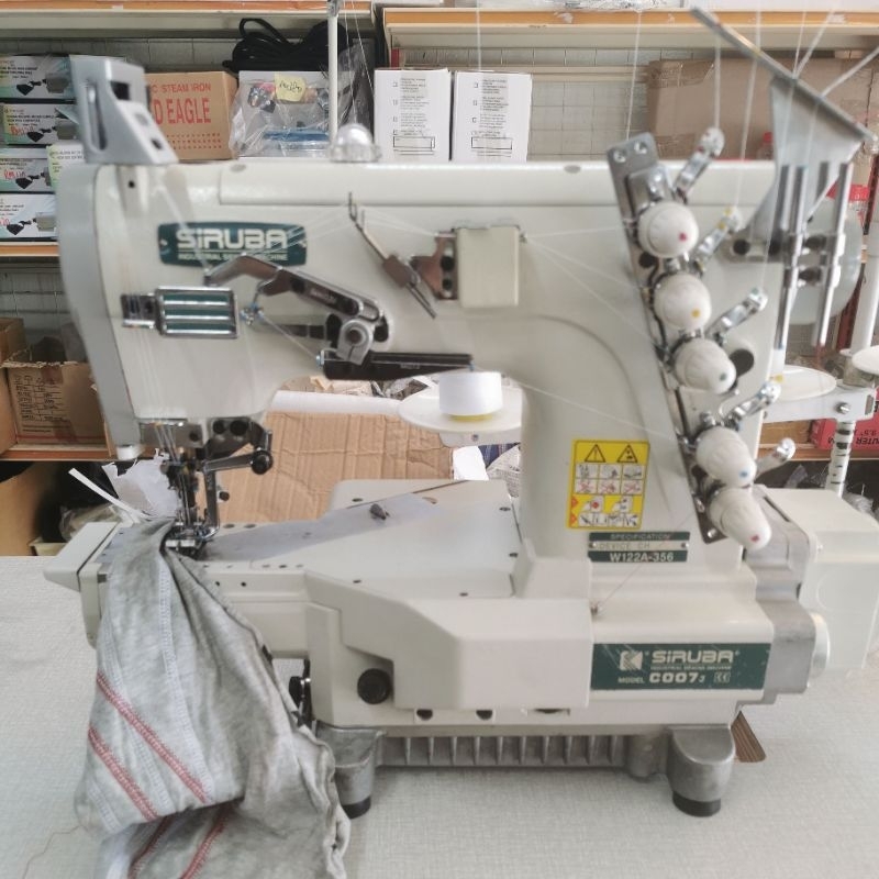 Used Siruba Taiwan interlock C007J direct drive | Shopee Malaysia