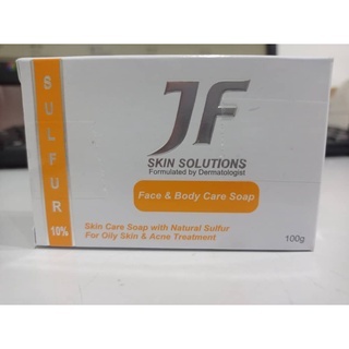 JF Skin Solutions Anti-Acne face and Body Care Soap - JF SULFUR 10% ...