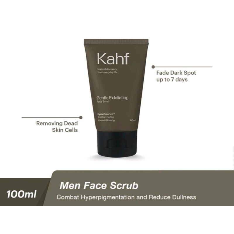 Kahf Gentle Exfoliating Face Scrub 100ml | Shopee Malaysia