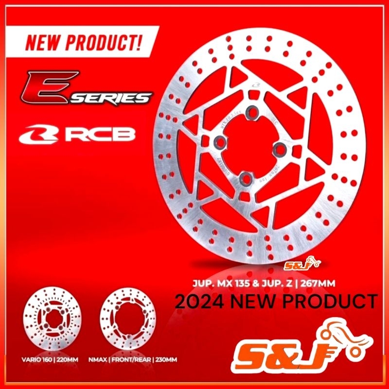 2024 RCB E2 SERIES DISC BRAKE PLATE DISC PLATE LC135 Y125ZR LC5S 267 VARIO 160 220 NMAX 230 NVX ...