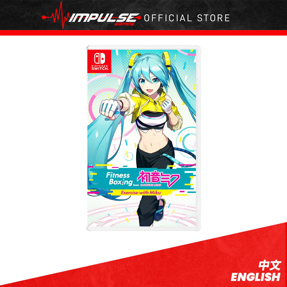 NSW Nintendo Switch Fitness Boxing Featuring Hatsune Miku Chi/Eng ...