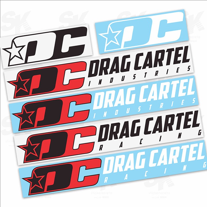 Drag Cartel Cutting High Quality Waterproof Car Sticker Suitable for ...