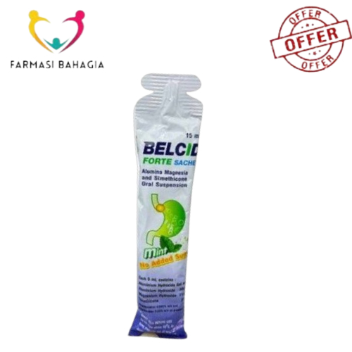 BELCID FORTE SACHET 15ML (1'S) - FLATULENCE / GASTRIC (ANGIN) | Shopee ...
