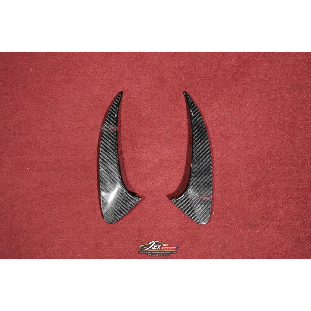 Mercedes Benz CLA W118 200 250 45s AMG Rear Canard Dry Carbon One Pair ...