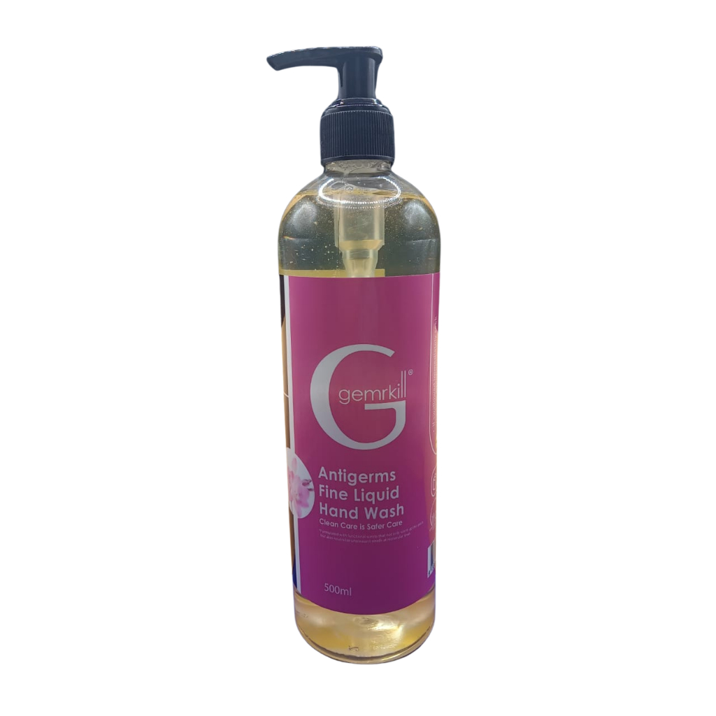 GEMRKILL ANTIGERMS FINE LIQUID HAND WASH 500ML | Shopee Malaysia