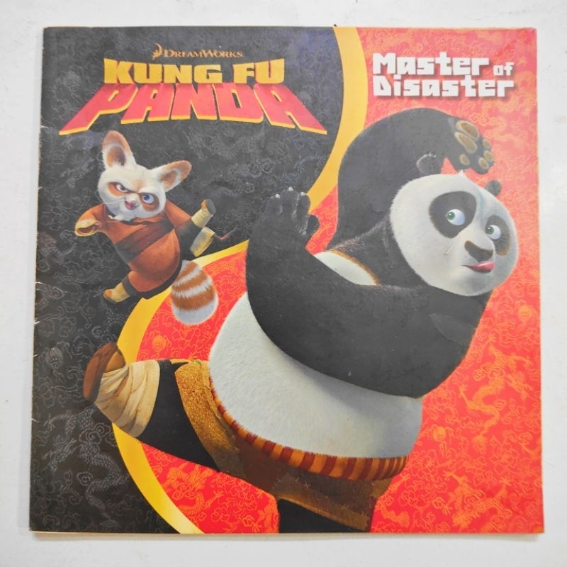 Used Book Kung Fu Panda Master of Disaster English Reading Story Book ...