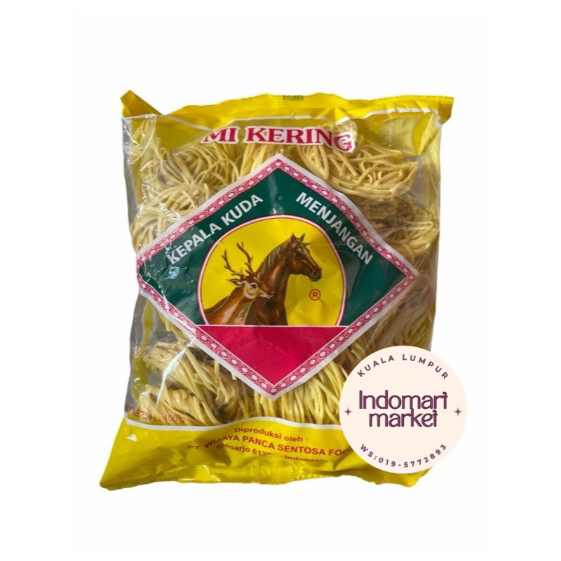 Mi Kering Cap Kepala Kuda Menjangan (400gram) | Shopee Malaysia