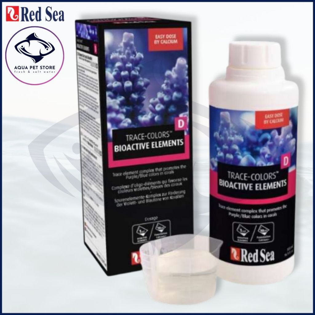 Red Sea Trace Colors D BIOACTIVE ELEMENTS SUPPLEMENT 500ml | Shopee ...