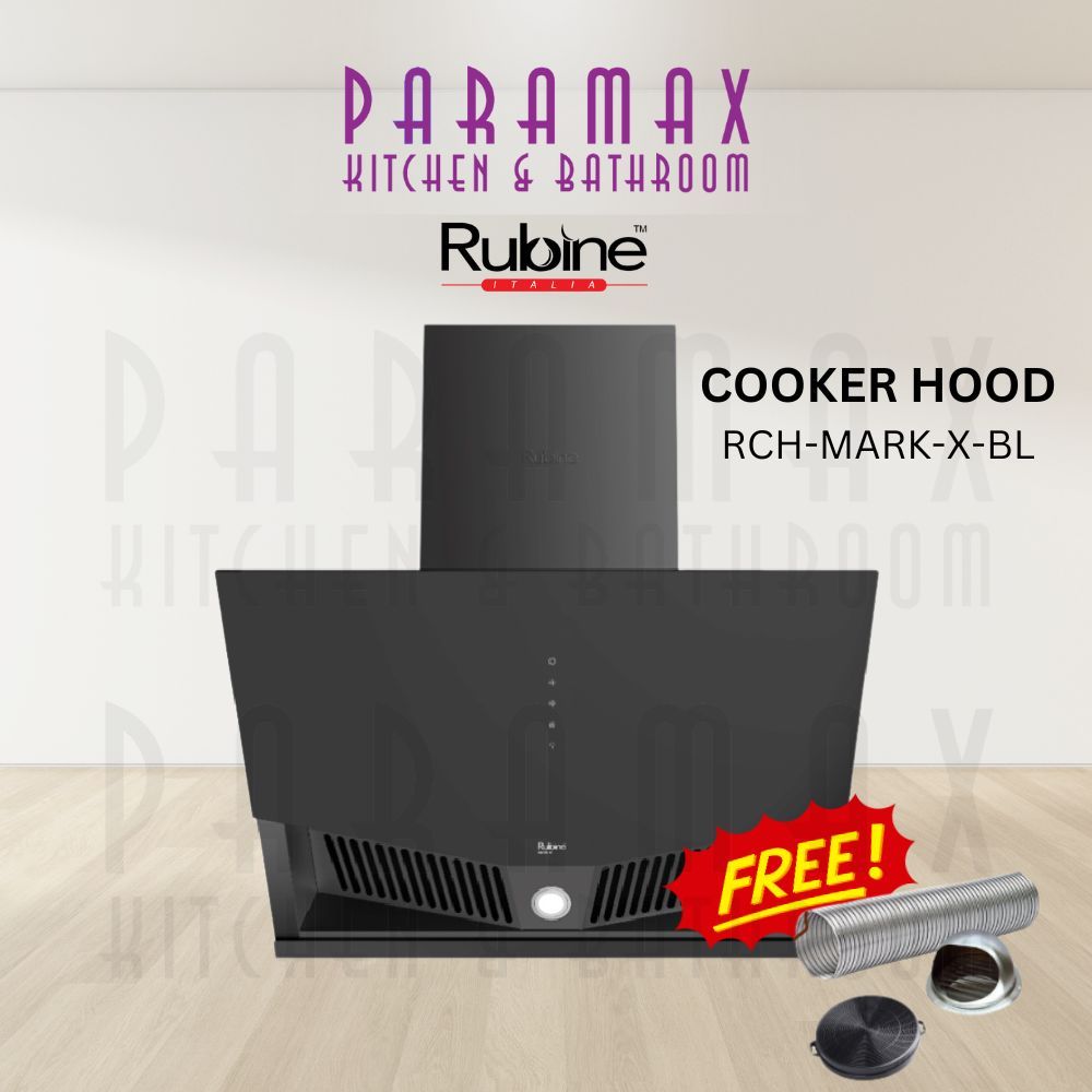 Rubine Cooker Hood RCH-MARK-X-BL 1500m3/hr | Shopee Malaysia