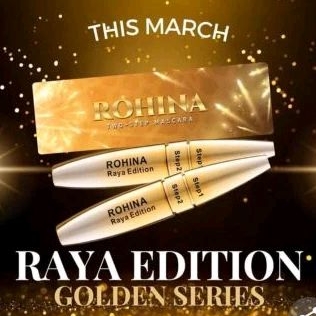 ROHINA MASCARA GOLD RAYA 2024 EDITION | Shopee Malaysia