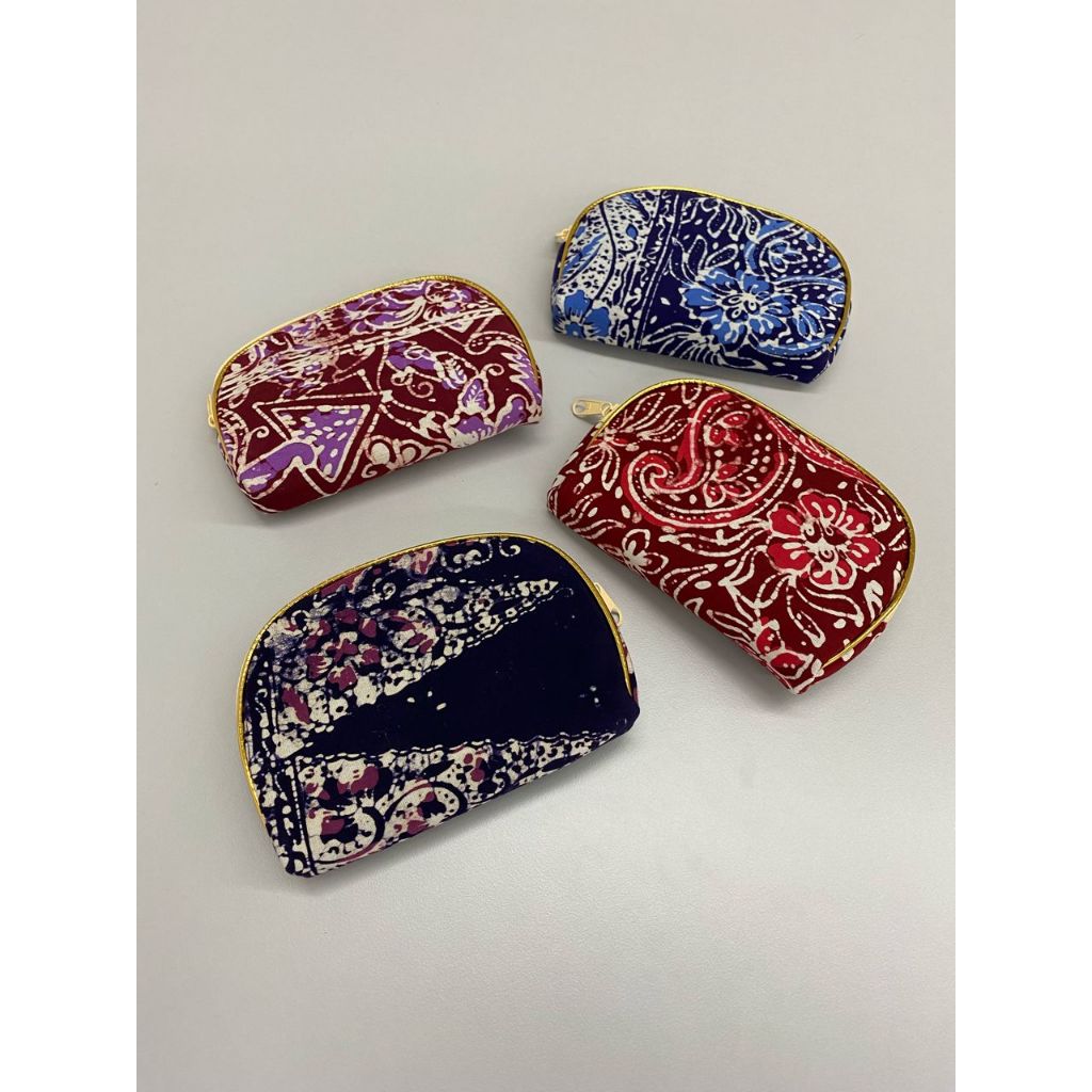 Batik Hand Block Purse Gift Souvenier Malaysia L16.5 x W12.5 cm ...