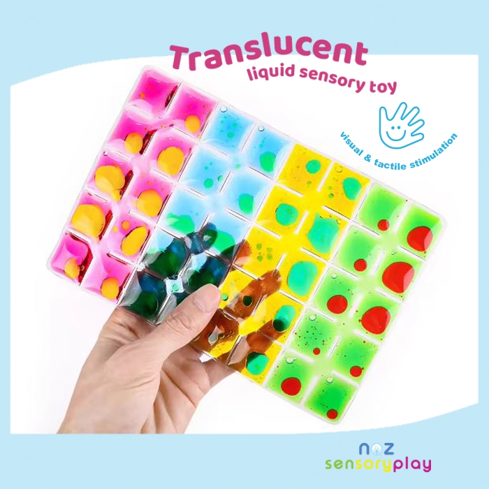 Translucent Sensory Liquid Toy for Autism ADHD sensory disorder relief ...