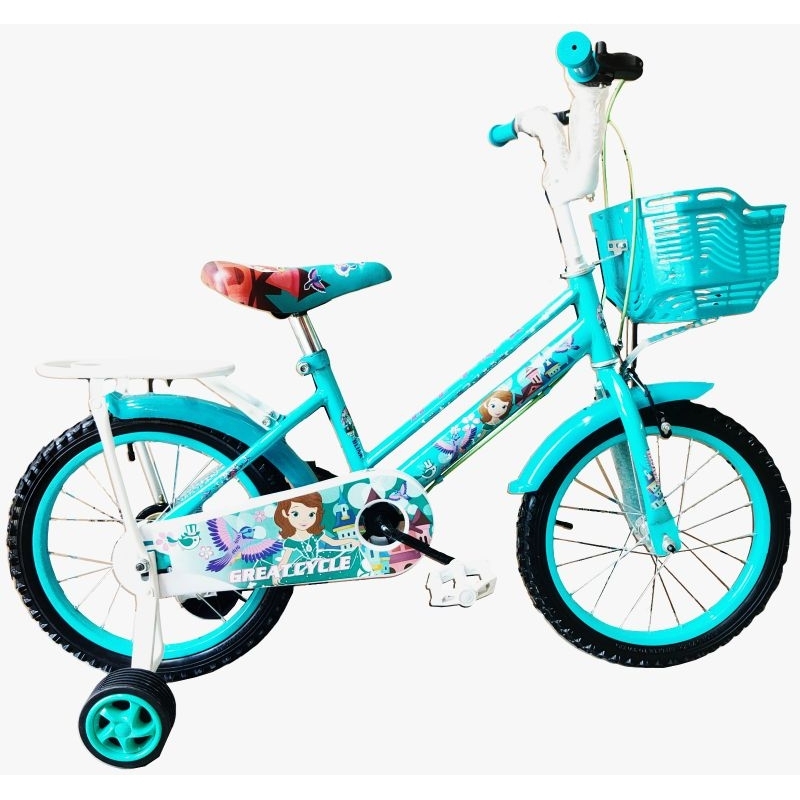 16 Inch Basikal Princess Sofia the First Siap Pasang budak tahun 4 hingga 8 kids aged 4-10harga ...