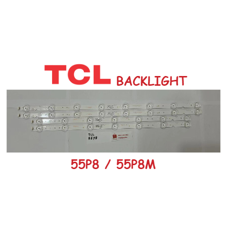 TCL LED TV 55P8 55P8M Backlight Ready Stock in Malaysia New Set ...