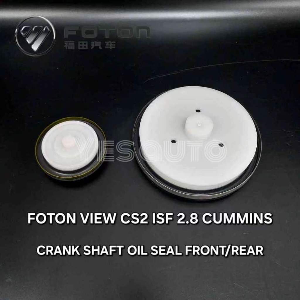 FOTON VIEW CS2 ISF 2.8 CUMMINS CRANK SHAFT OIL SEAL FRONT/REAR | Shopee ...