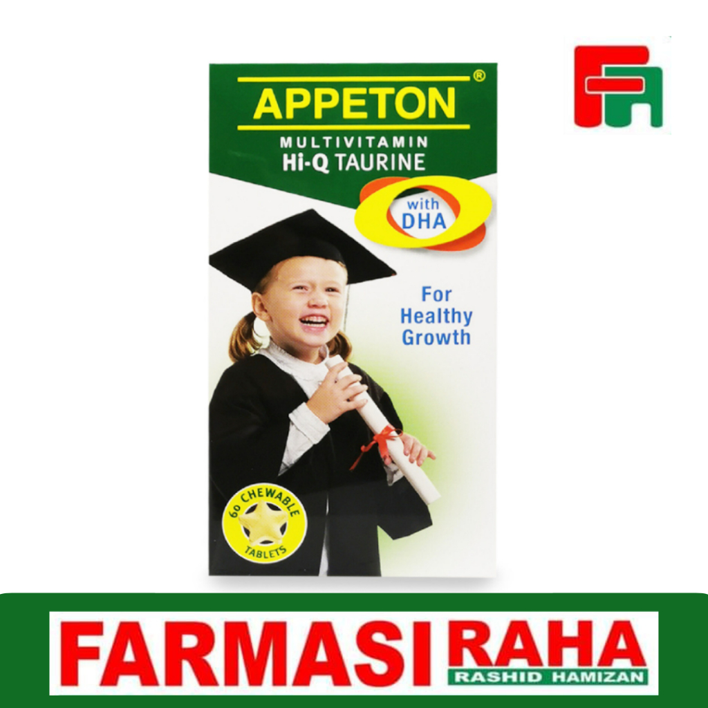 Appeton Multivitamin Hi-Q Taurine With DHA 60s (Children) | Shopee Malaysia
