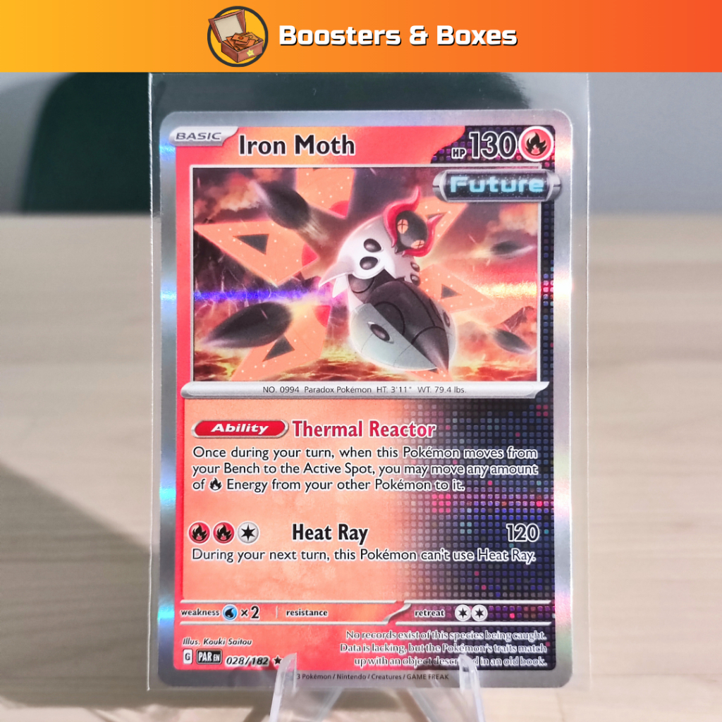 Iron Moth (028/182) [Scarlet & Violet: Paradox Rift] | Shopee Malaysia